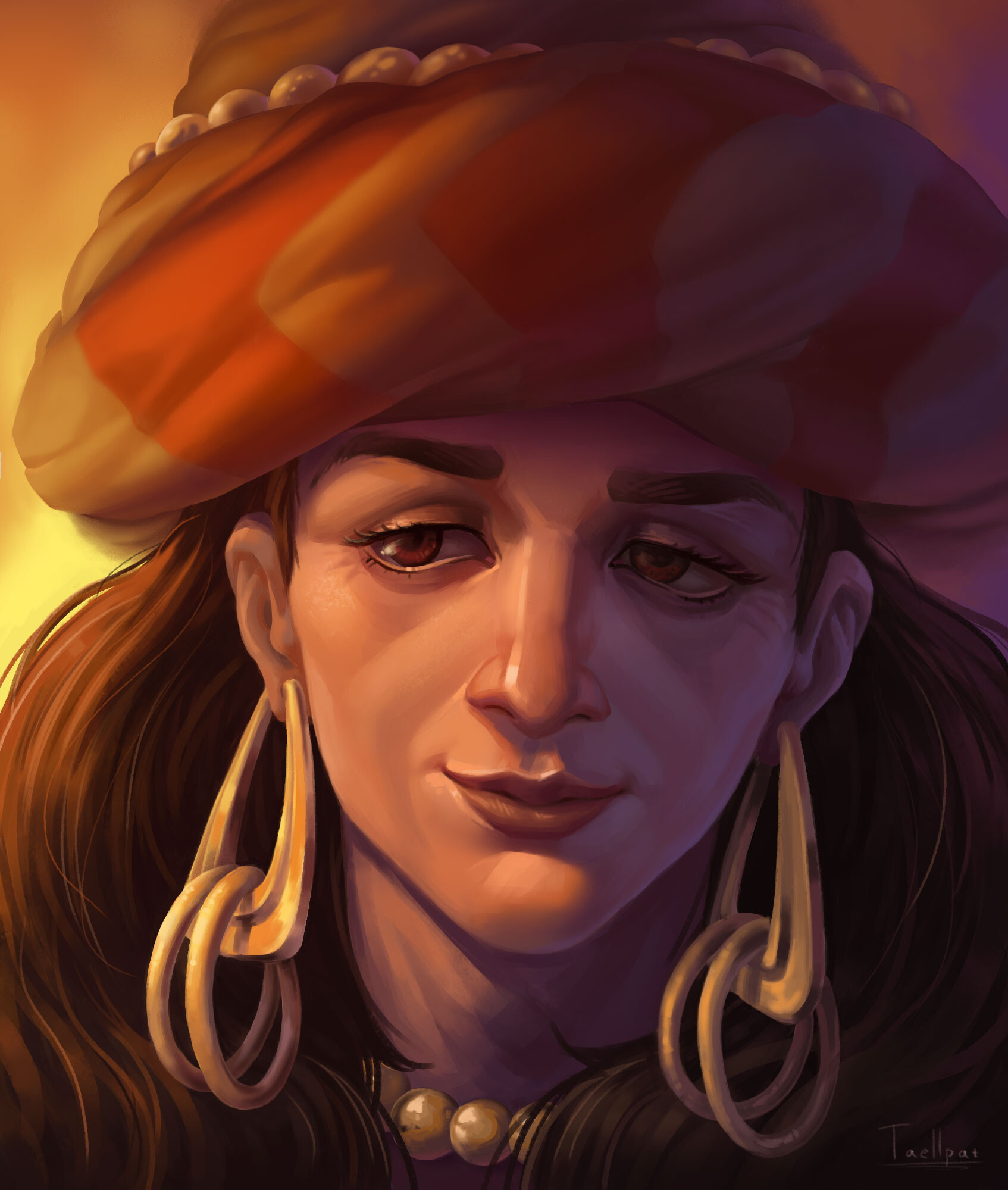 ArtStation - Atalya portrait