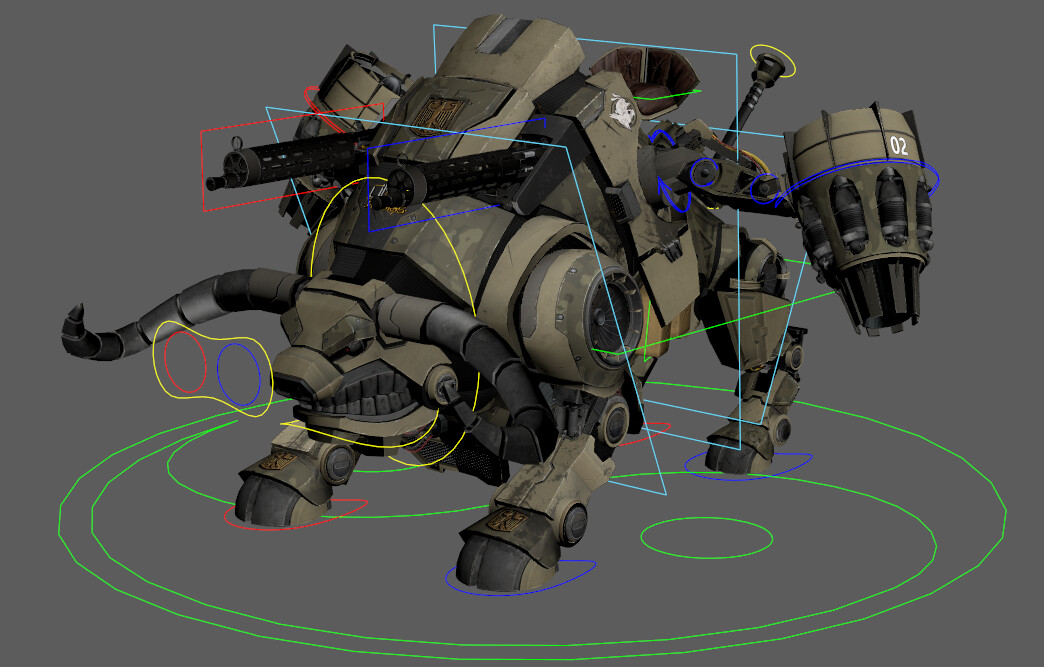 ArtStation - Rig for videogames
