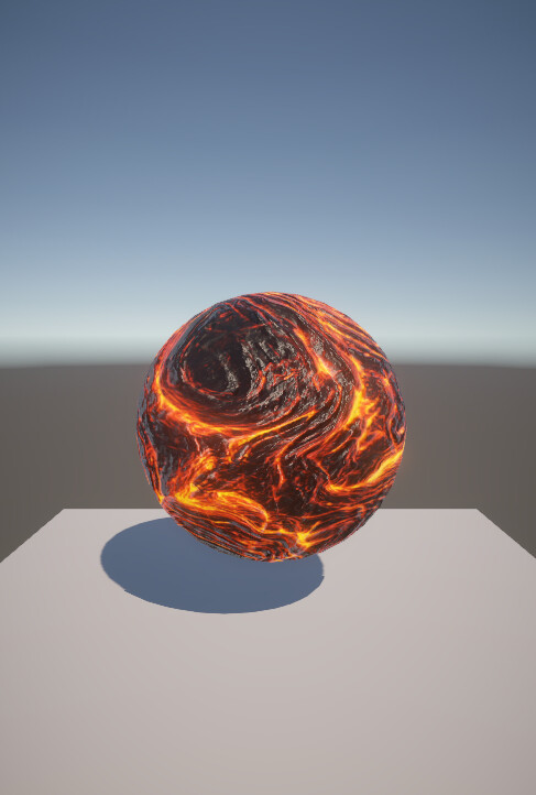 Mark Braasch - Unity Lava Shader + Material