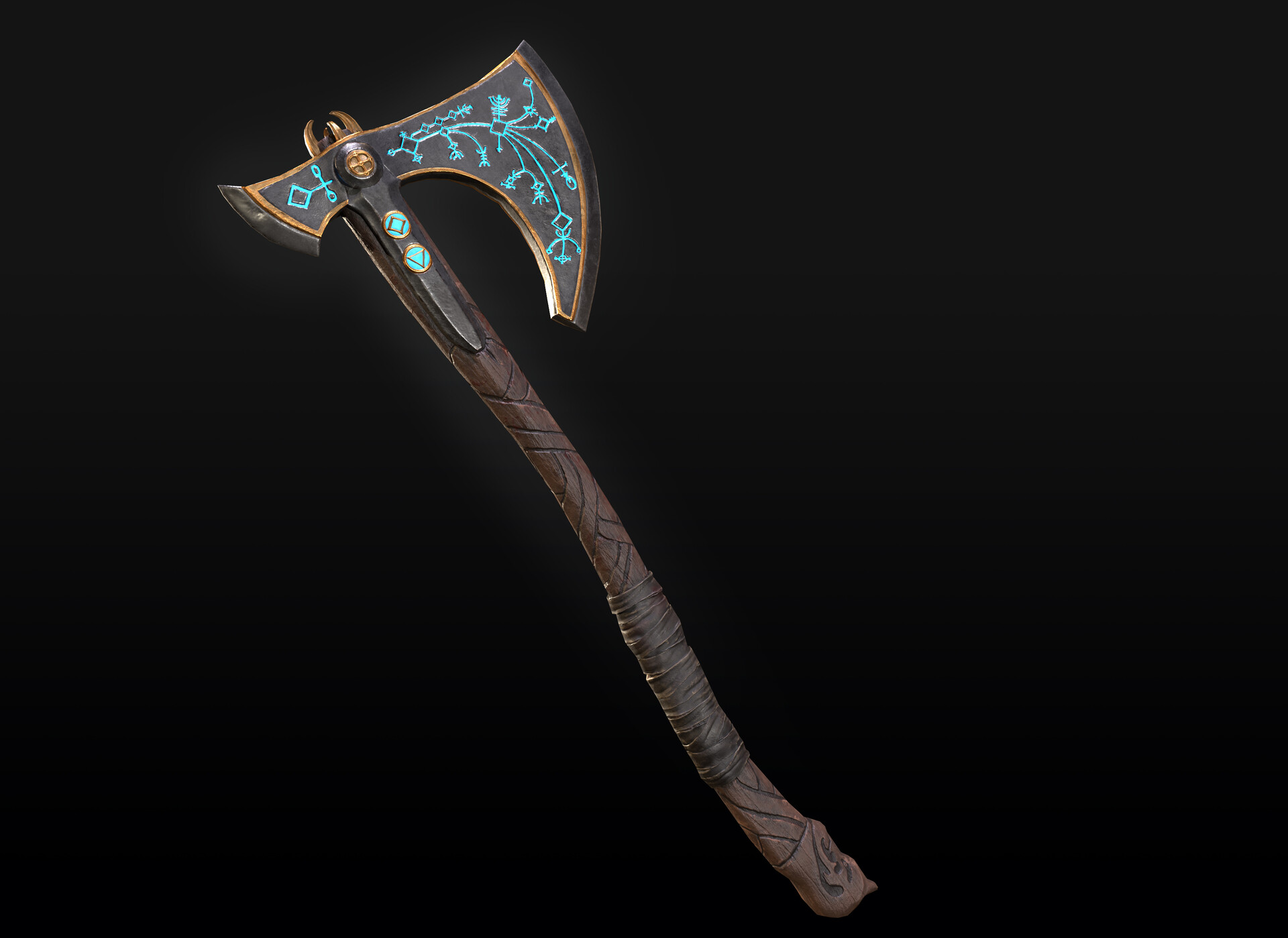 ArtStation - Axe "god of war"