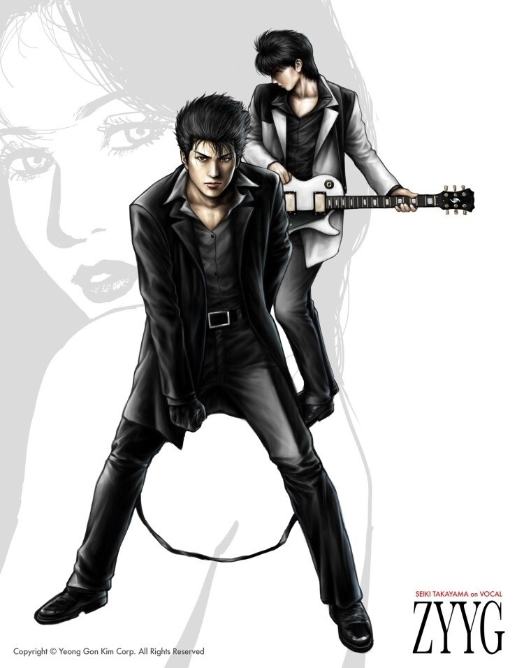 Dingoo92 Japanese Rock Band Zyyg Fan Art In 1995
