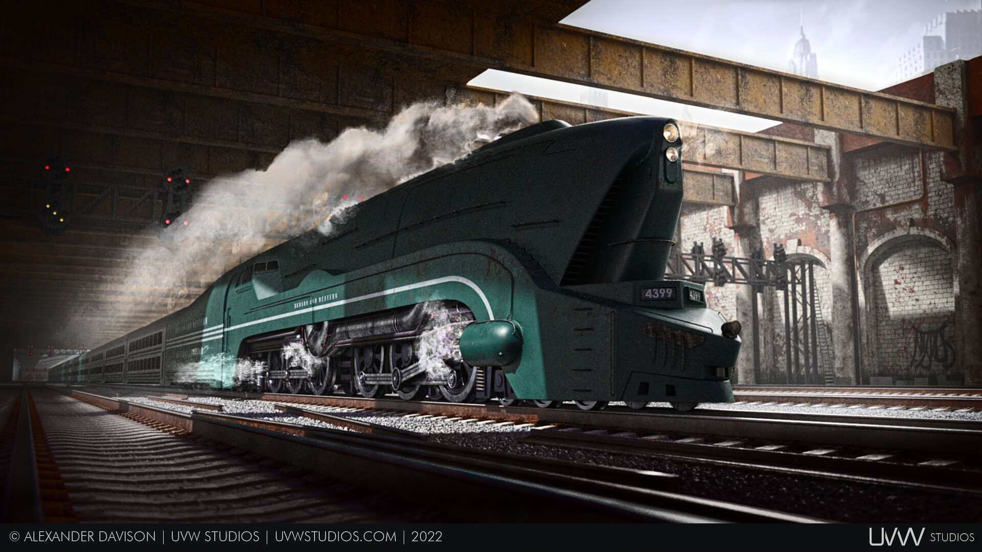 Lex Davison - Streamliner Locomotive
