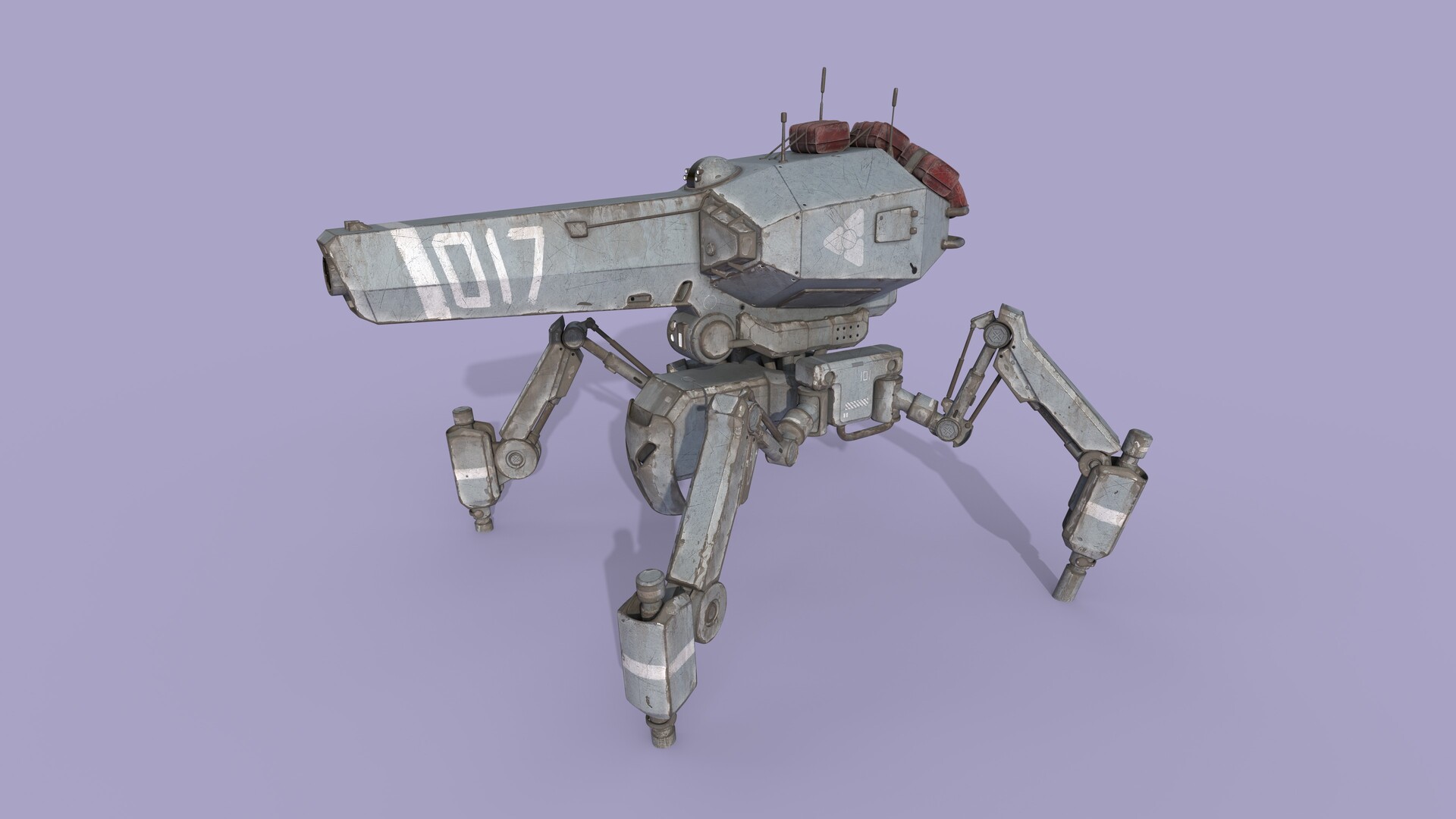 ArtStation - Spider tank