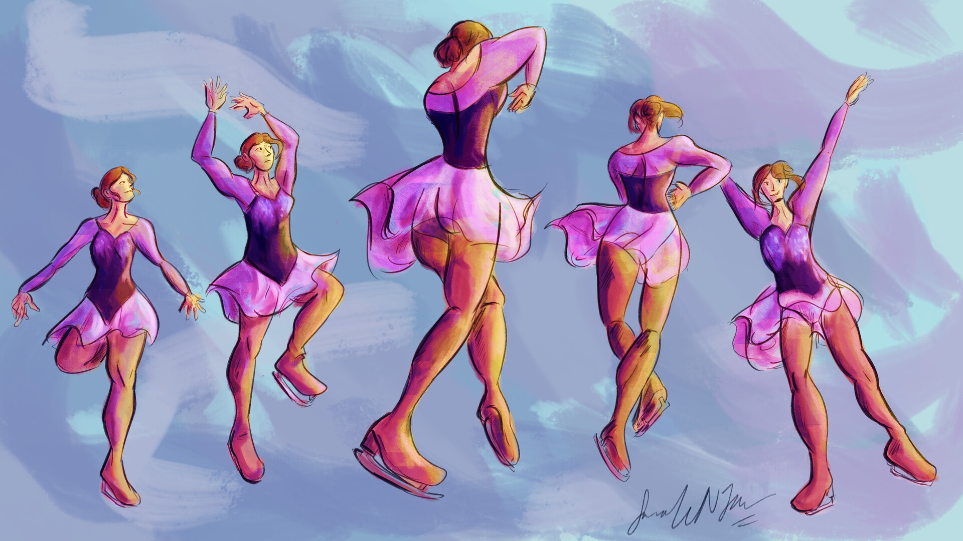 ArtStation - sequential drawing