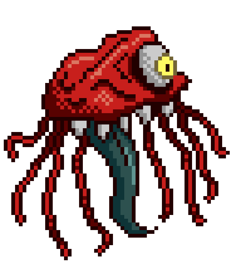ArtStation - Jellyfish enemy