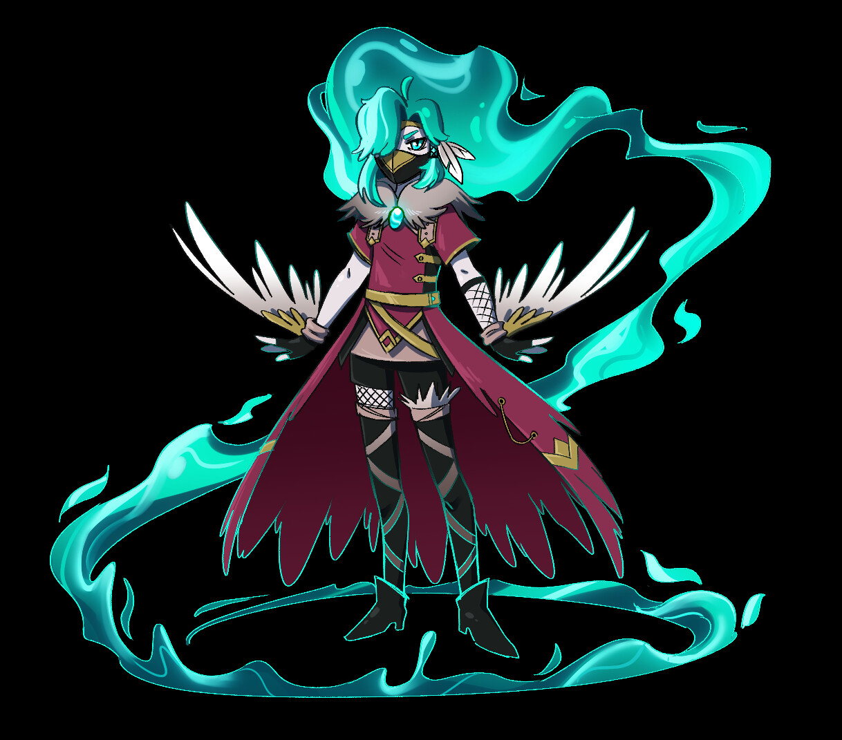 ArtStation - Ghost Owl Mage - Color Palette Challenge