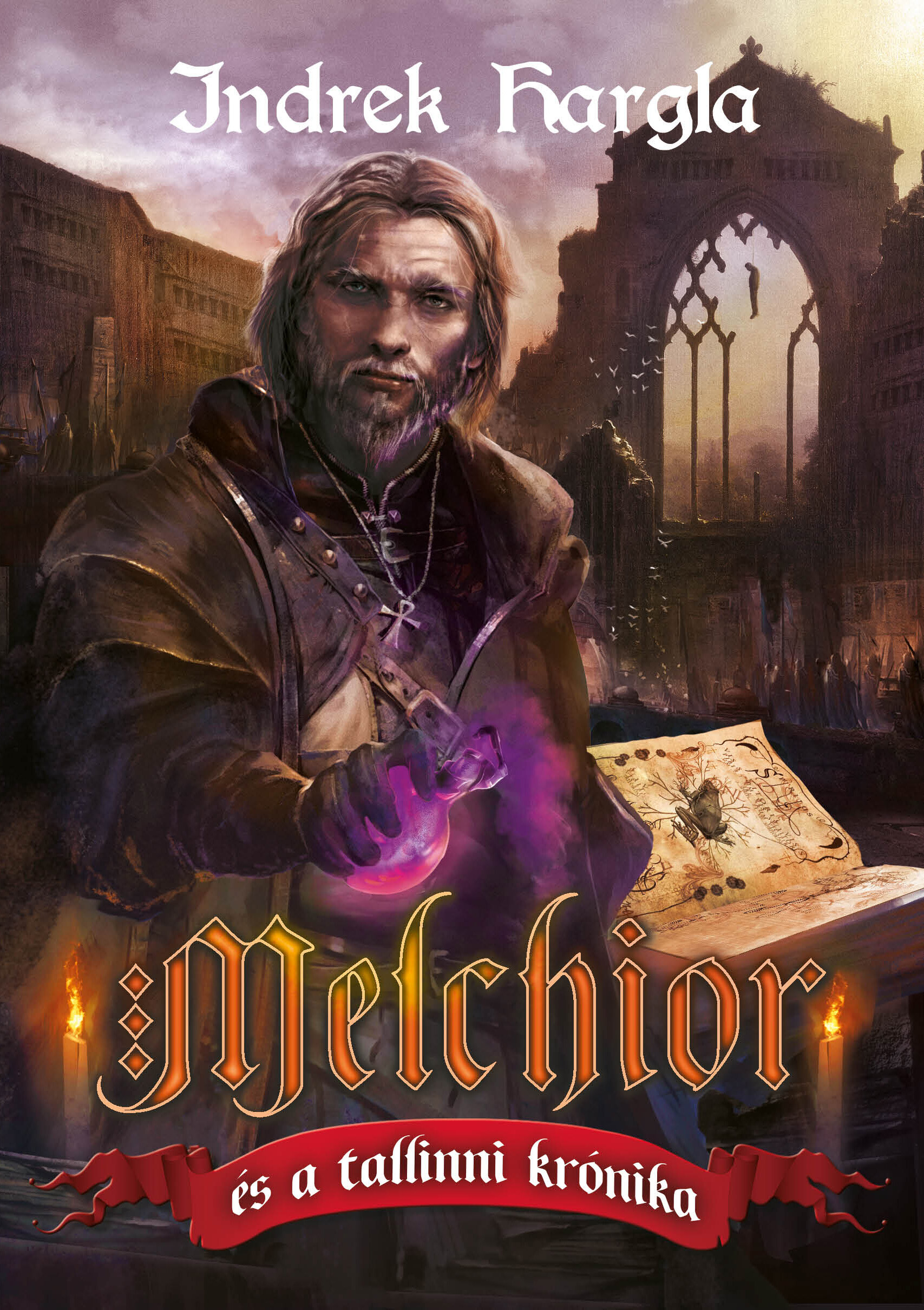 Gabor (Nagual) Nagy - Book cover illustration for Melchior's second part.