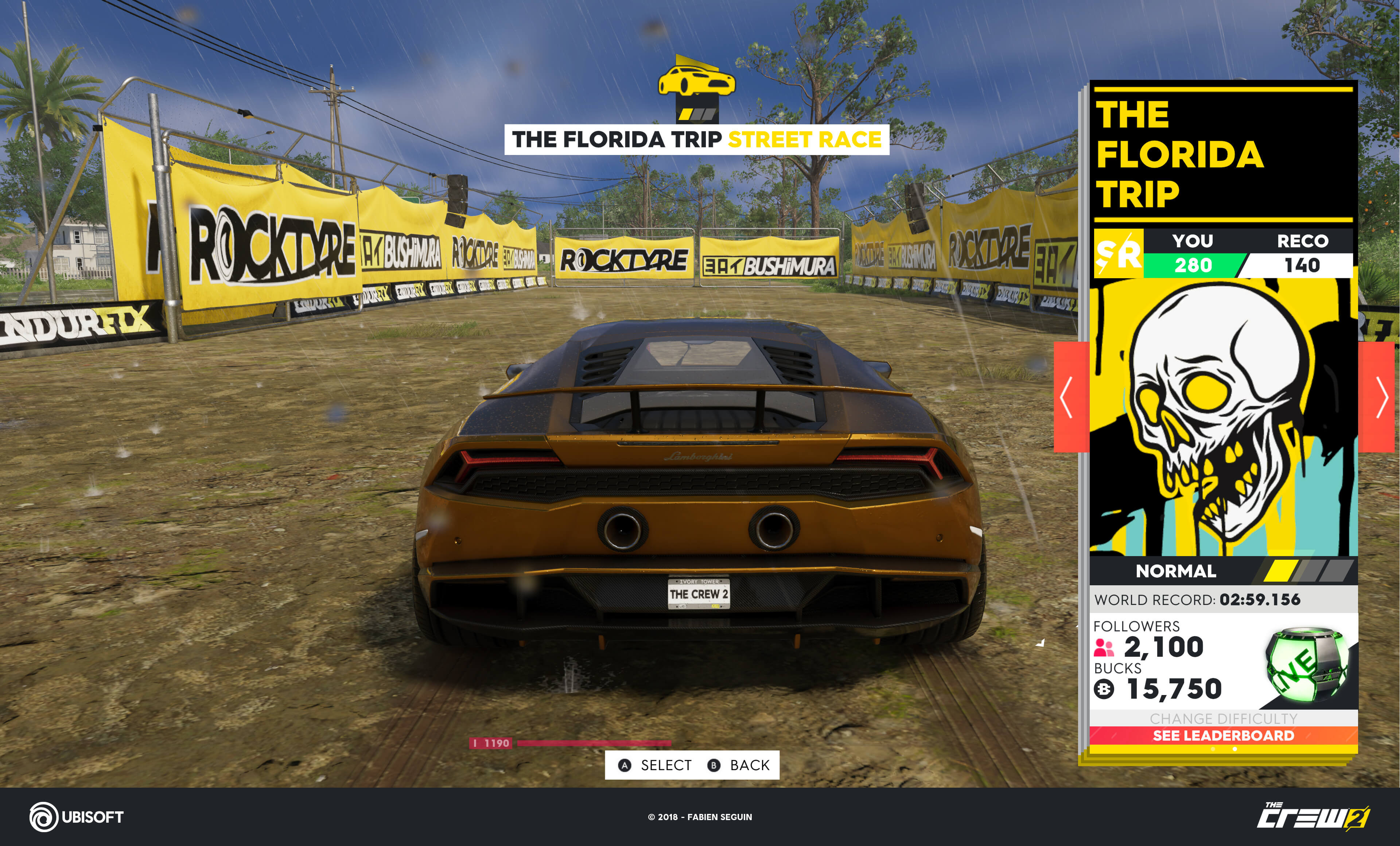 Fabien Seguin - The Crew 2 - HUD