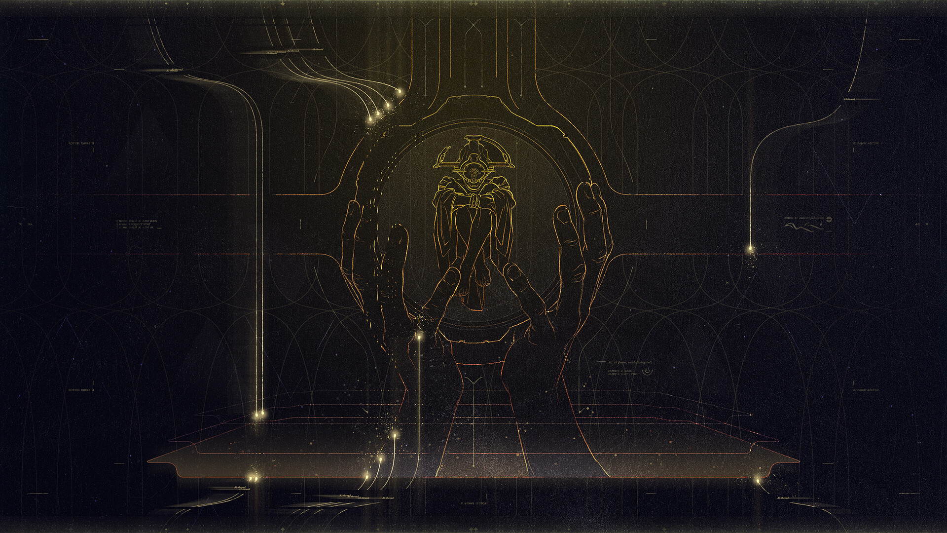 Studio Qube - Warframe - Vitruvian Cinematic Illustrations