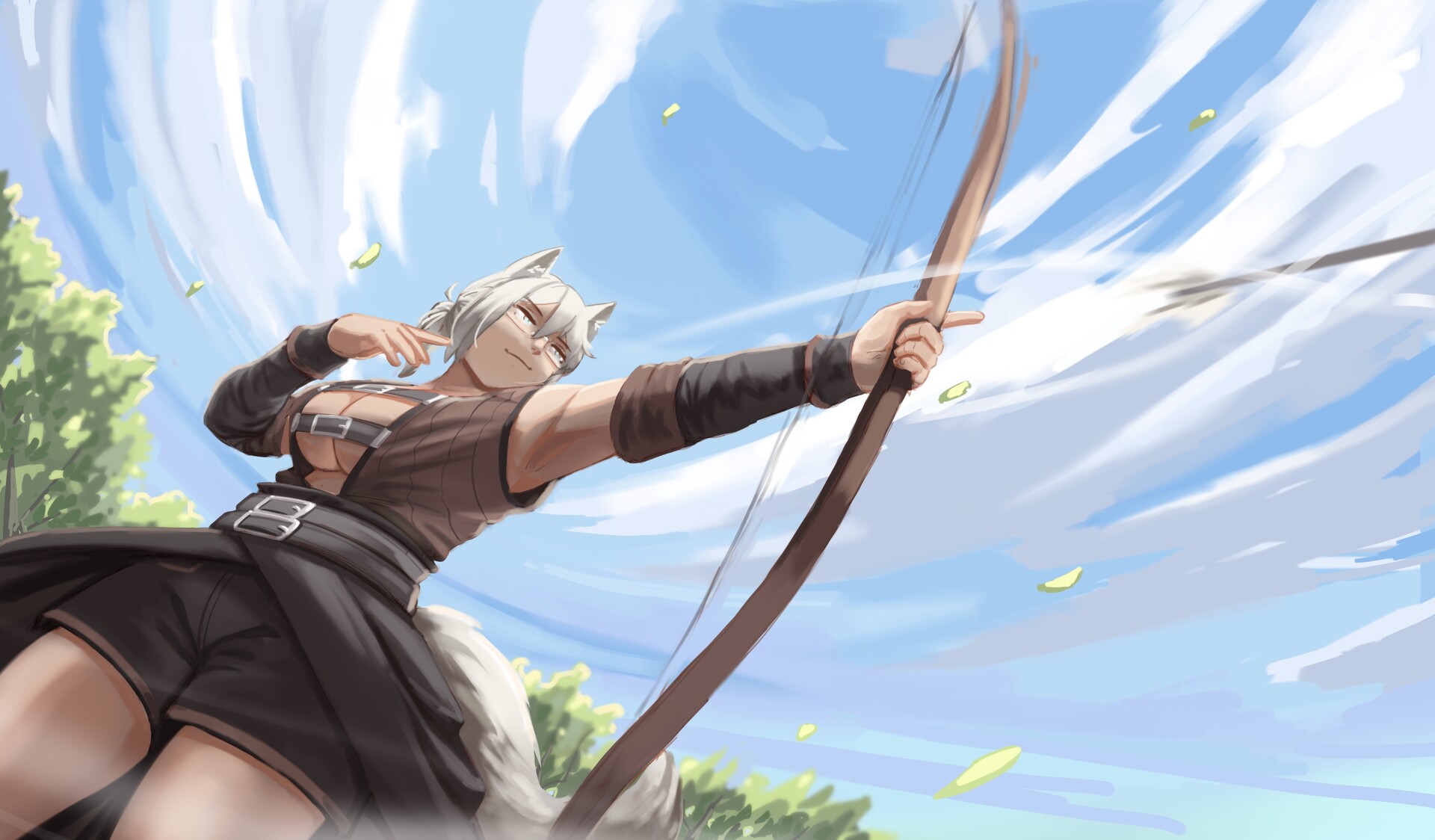 ArtStation - Archery (commission)