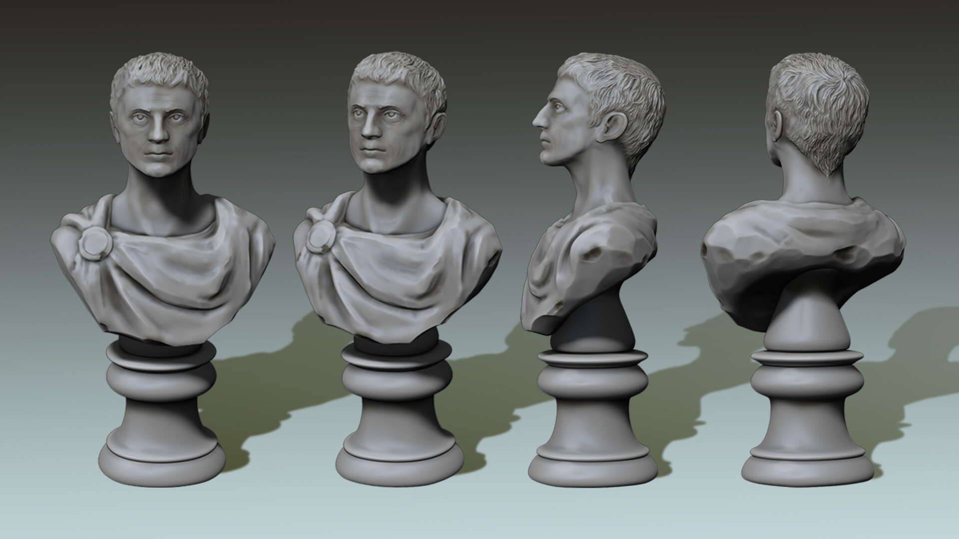 ArtStation - Cesar bust