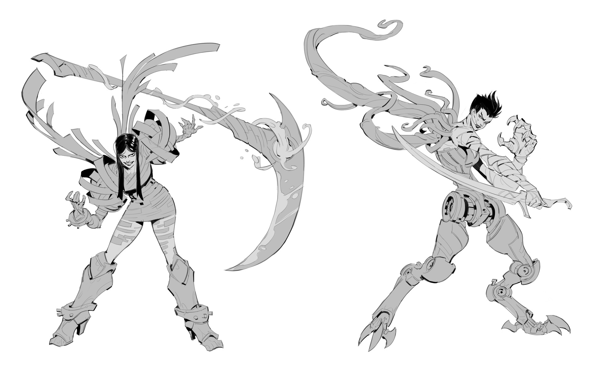 Mathias Osland - Blood Hex Sketches