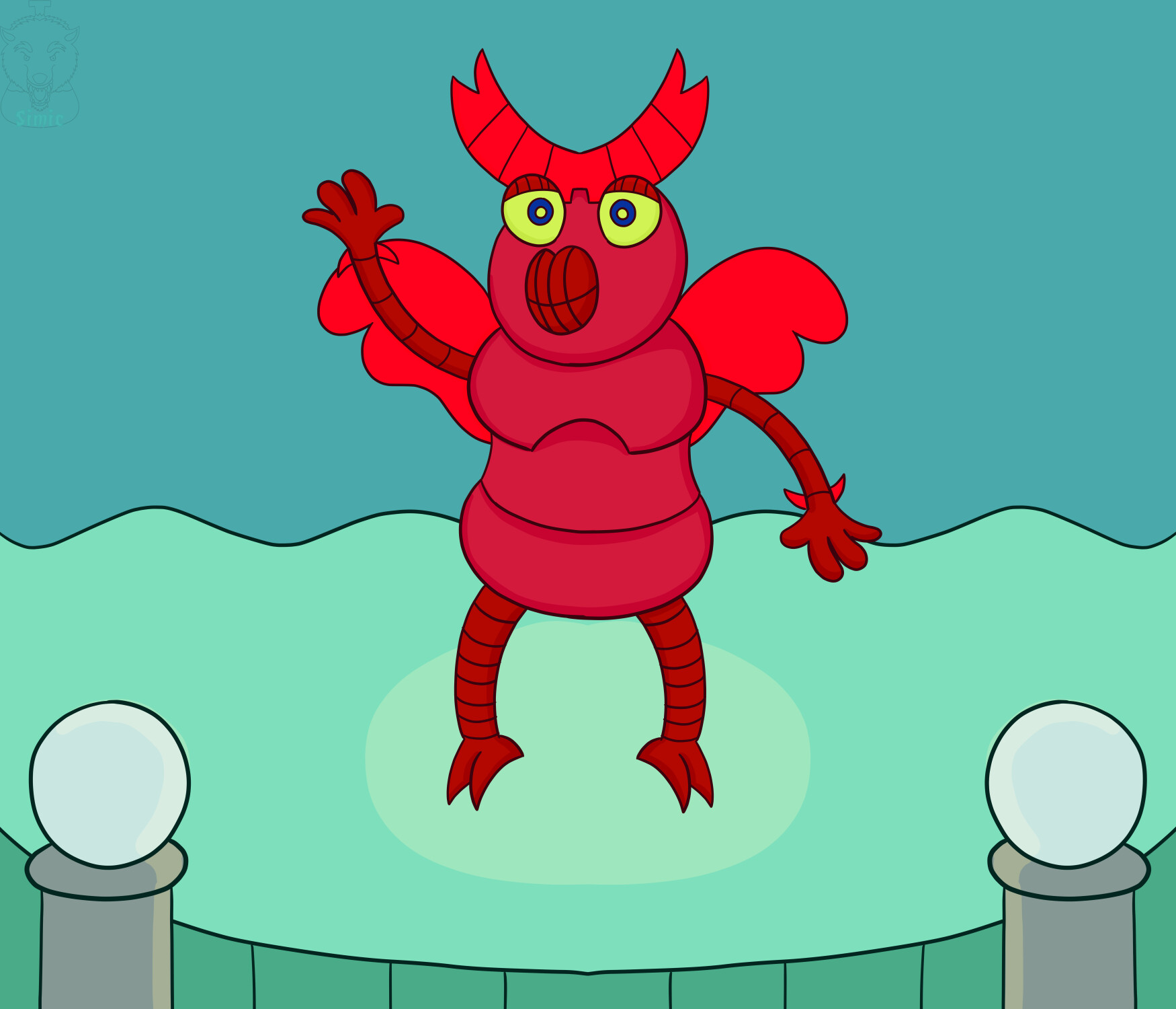 ArtStation - Sabrina stage