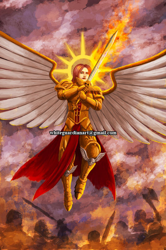 ArtStation - Celestine the Living Saint