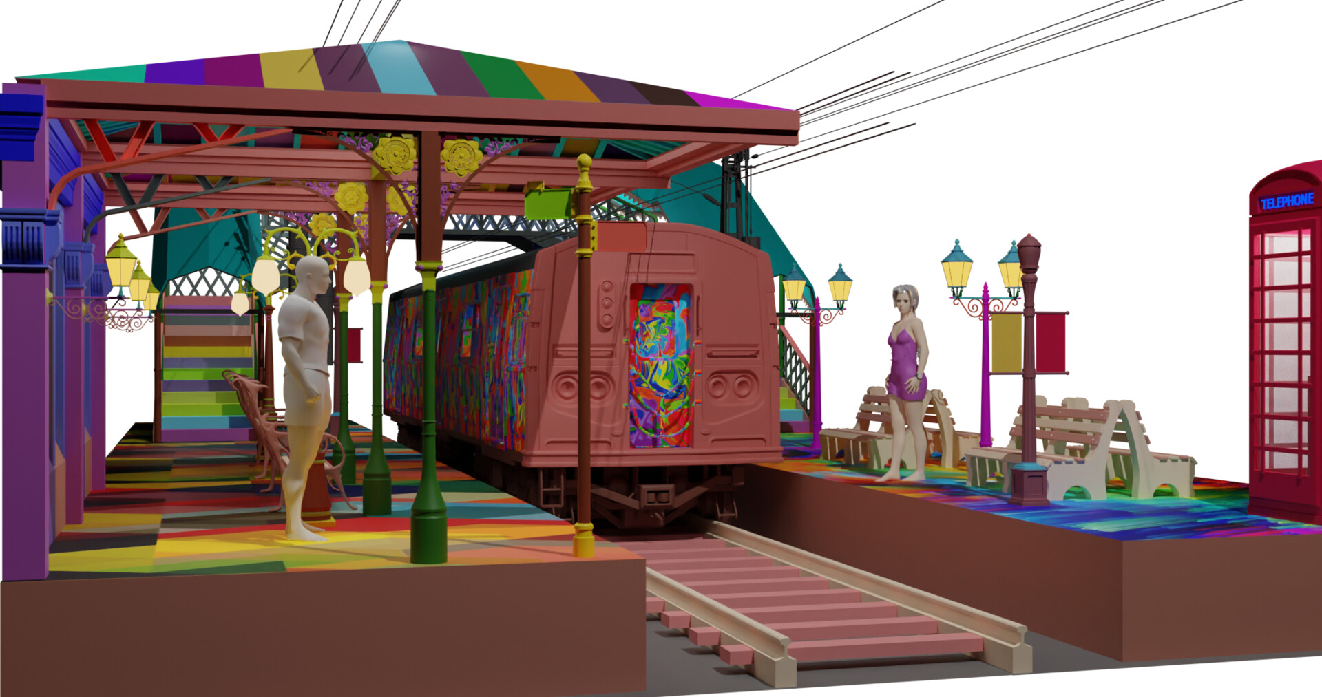 Rajesh Raj - Colourful station