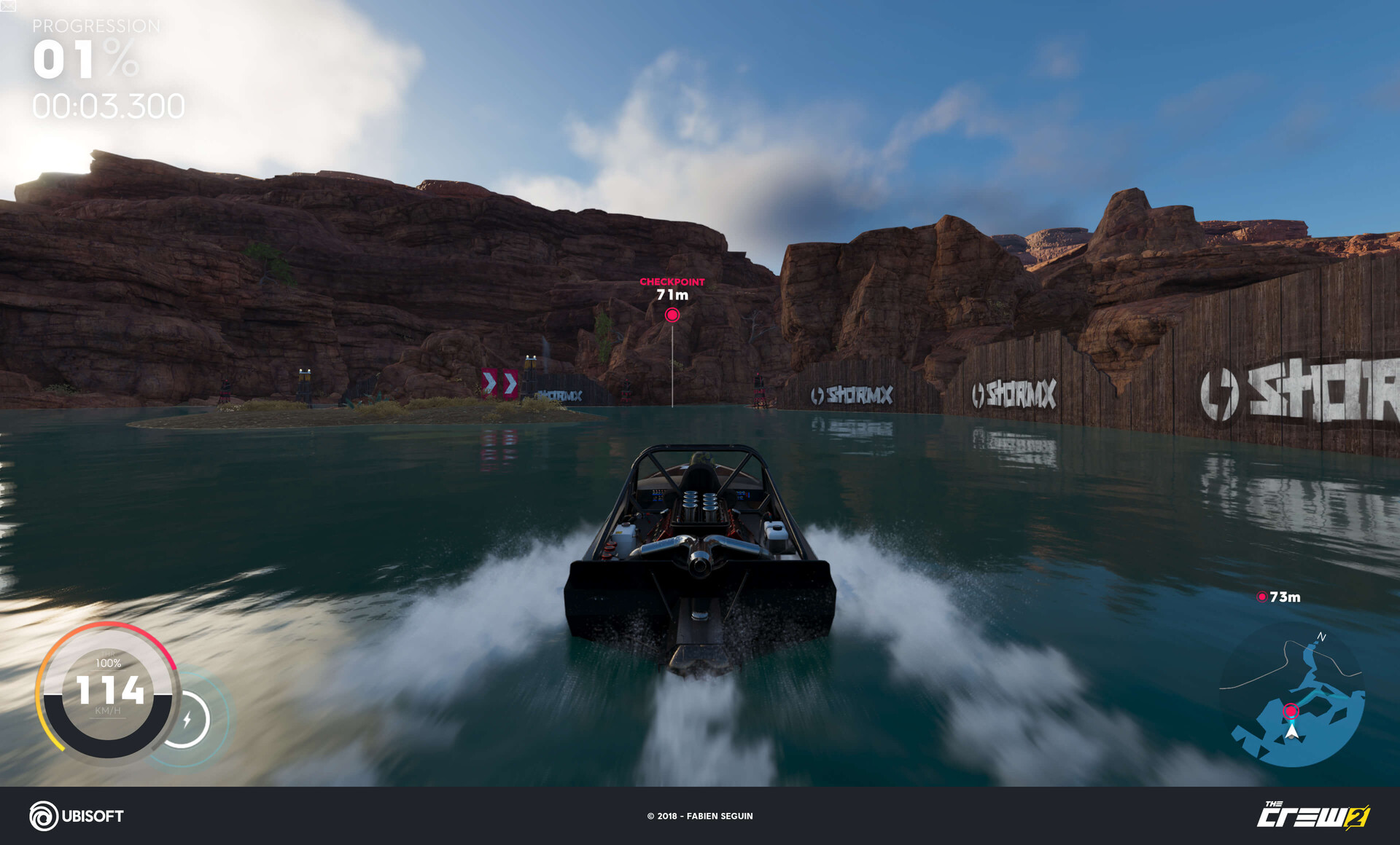 Fabien Seguin - The Crew 2 - HUD