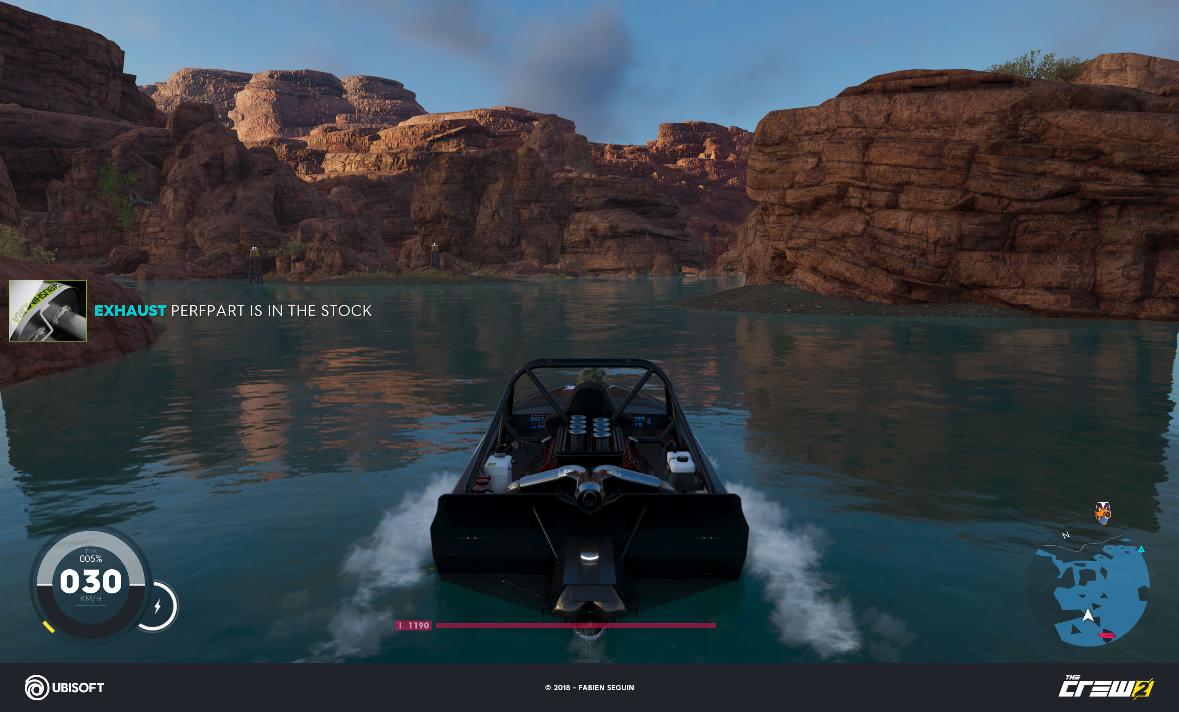 Fabien Seguin - The Crew 2 - HUD