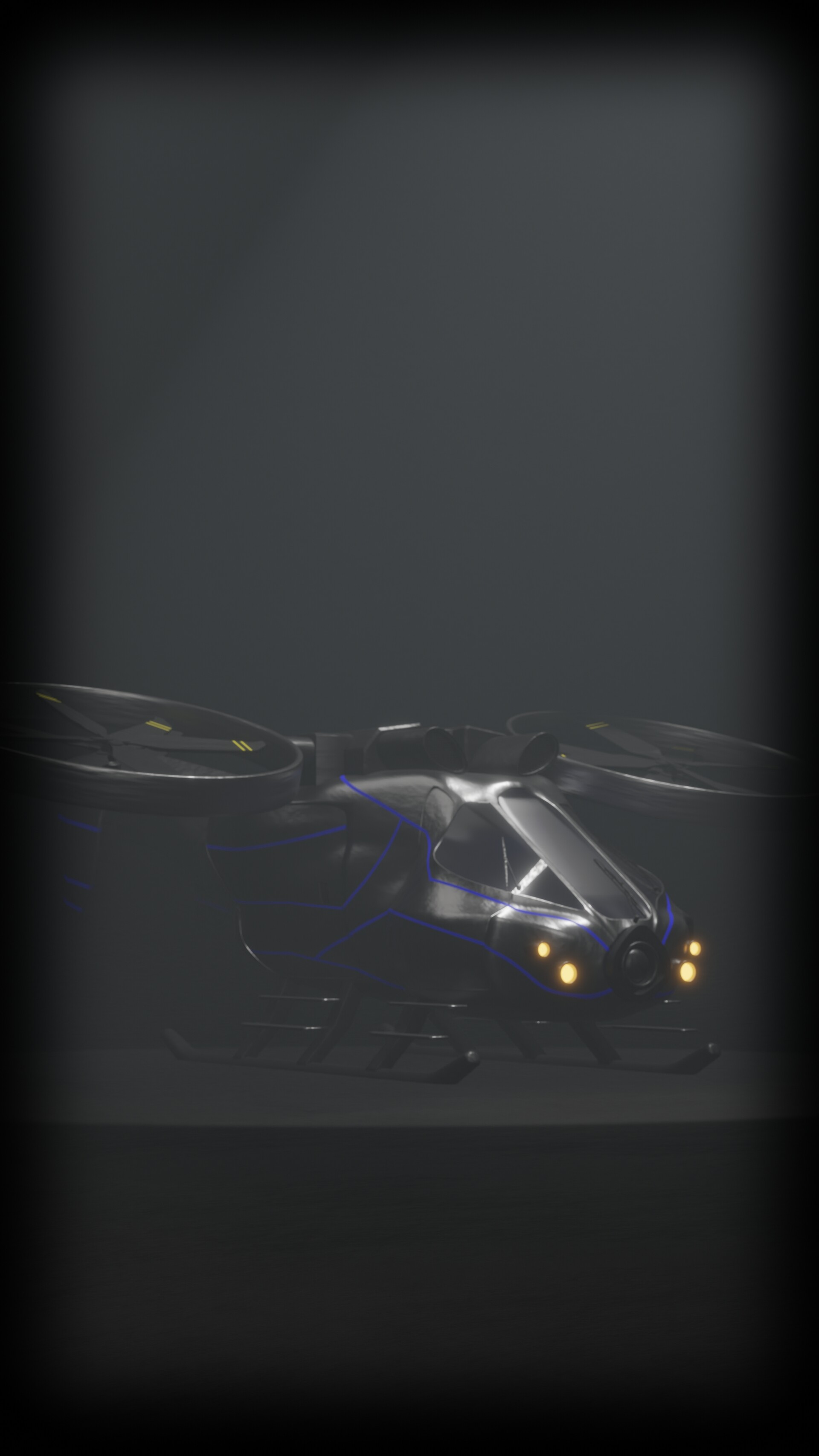 ArtStation - Scifi Helicopter