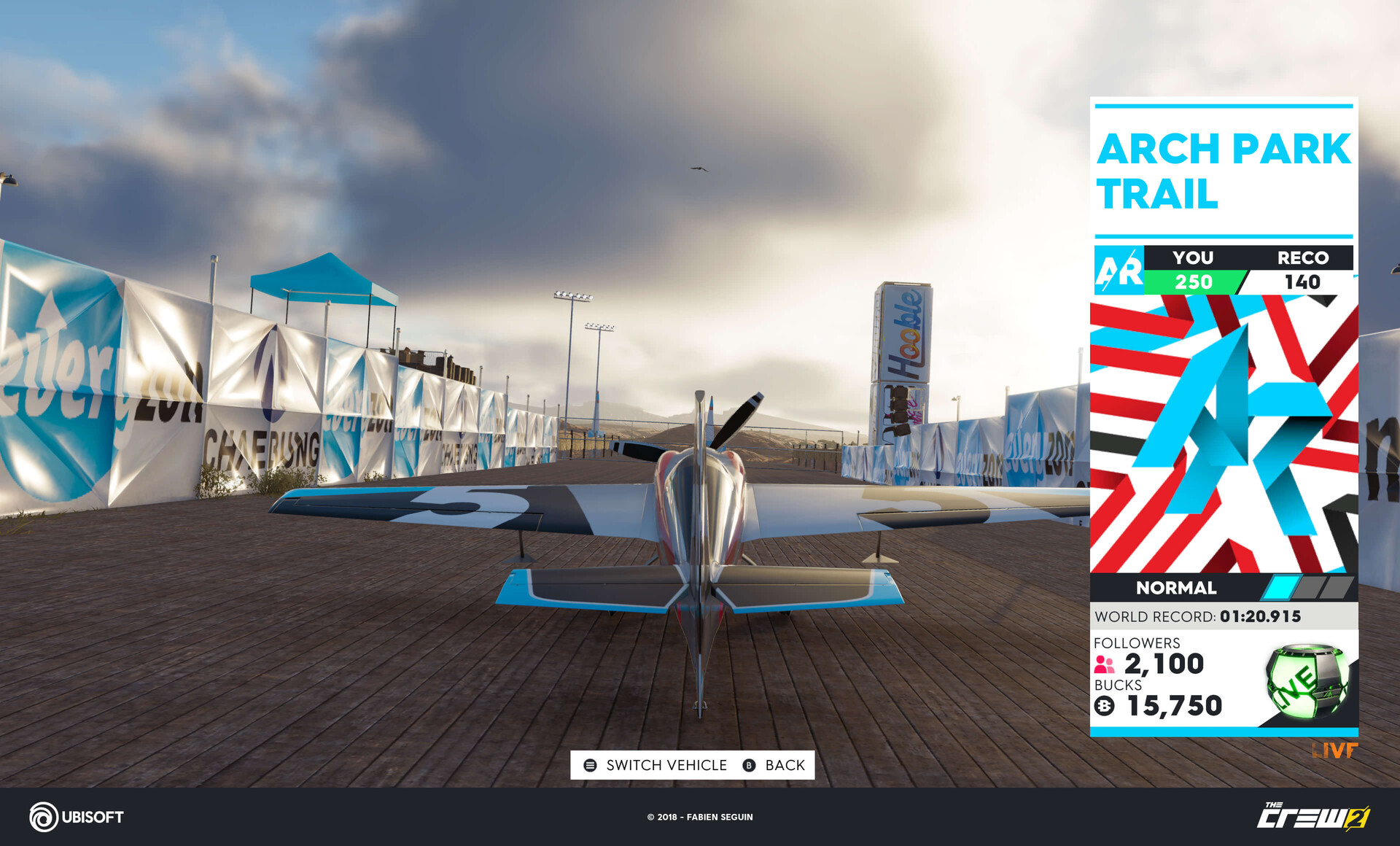 Fabien Seguin - The Crew 2 - HUD