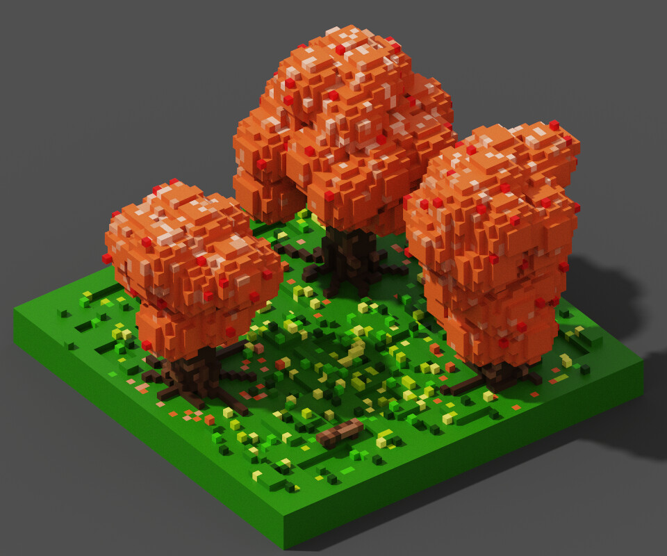 ArtStation - voxel terrain