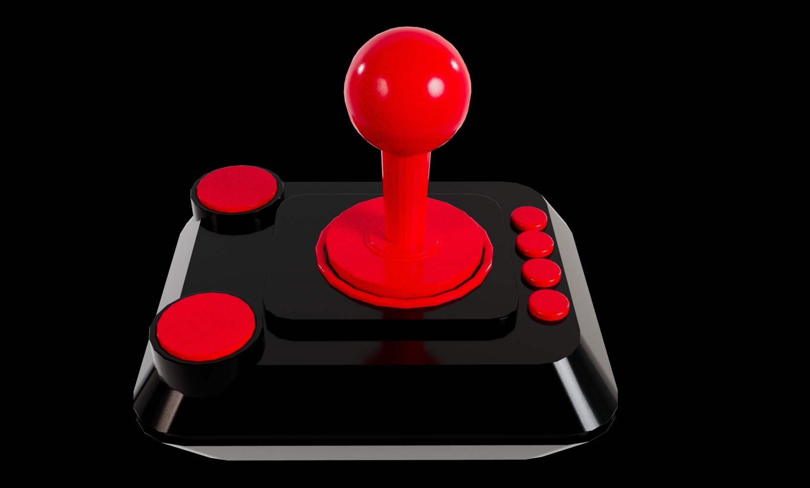 ArtStation - Y1 - 3D Study - Commodore 64 Controller