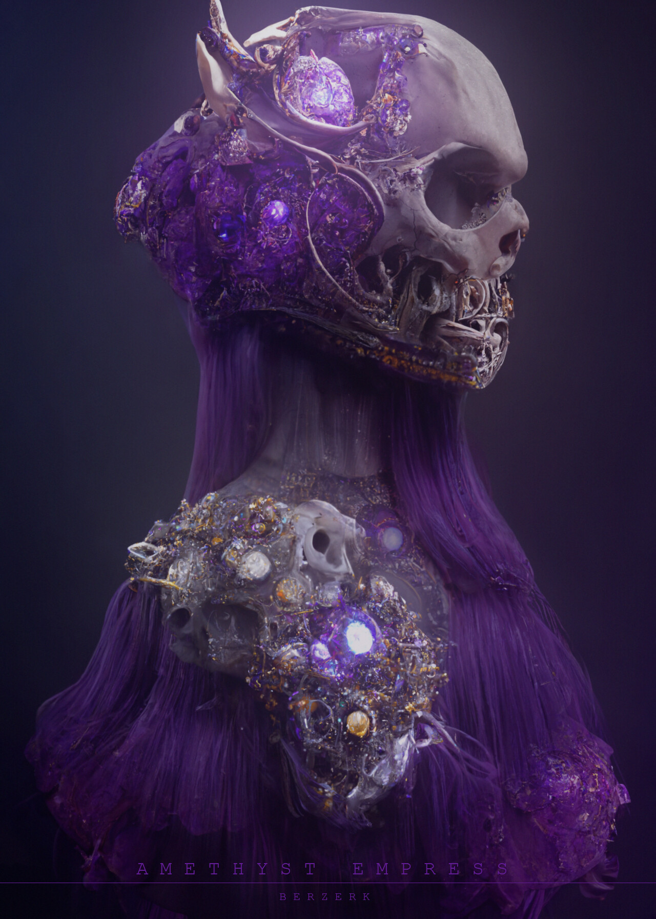 ArtStation - Amethyst empress