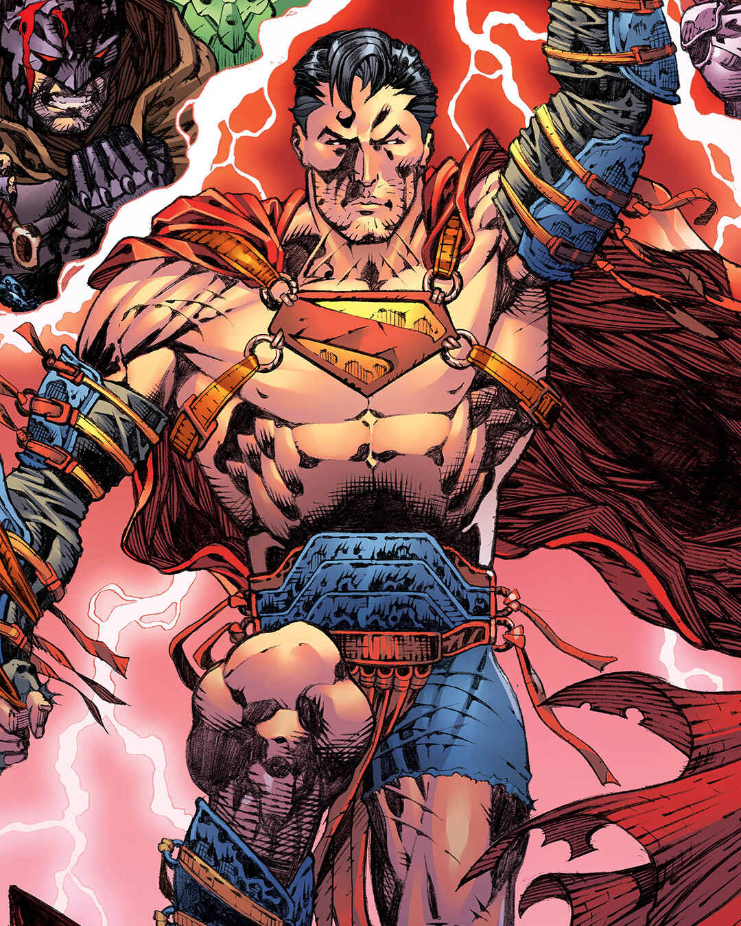 Prasad Rao (pressy) - Superman: Warworld Apocalypse Variant Cover