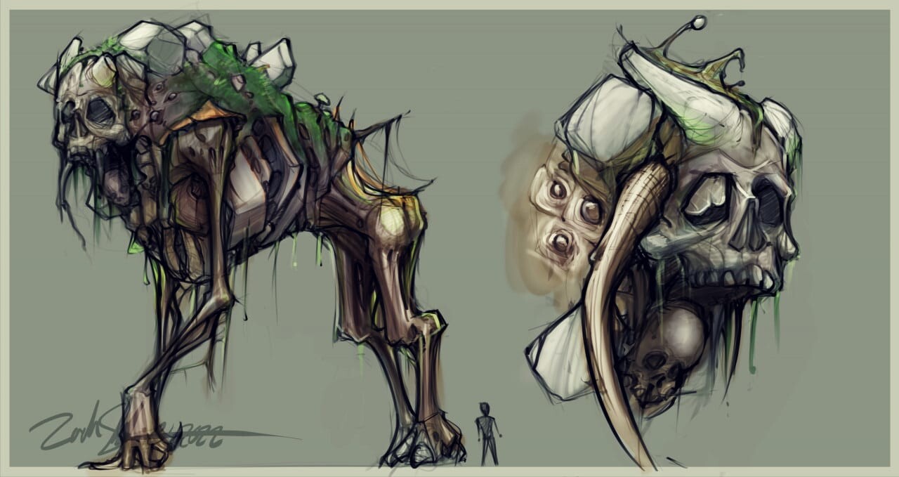 ArtStation - forest creature