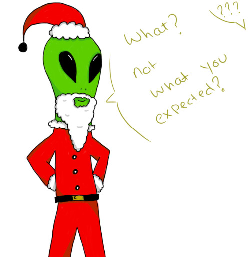 ArtStation - Alien Santa?