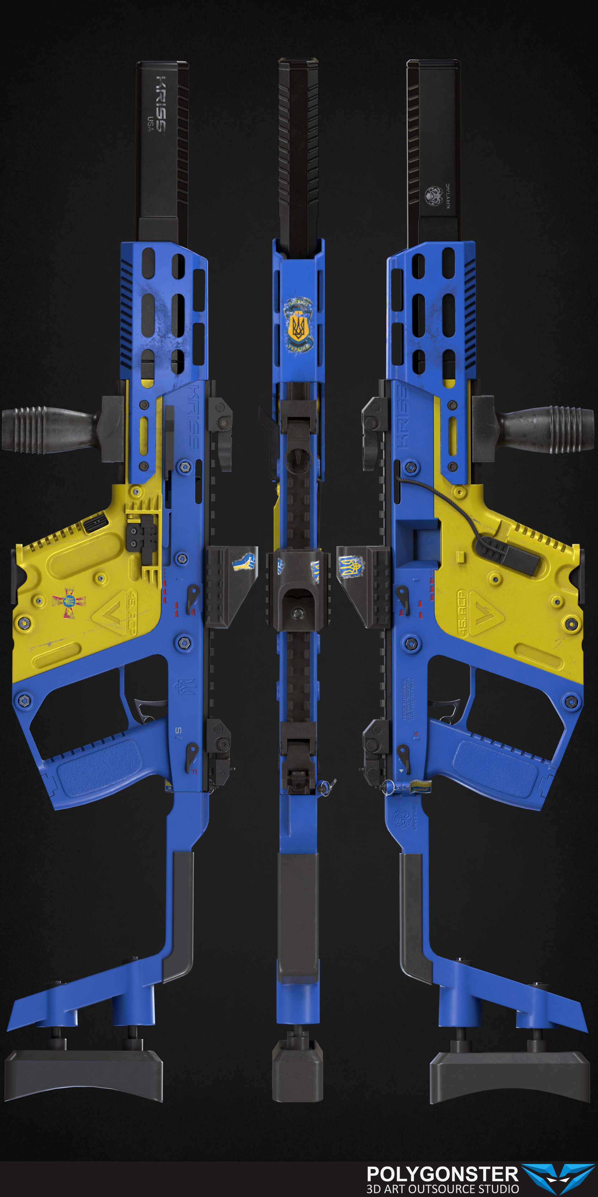 Polygonster Studio - Kriss vector