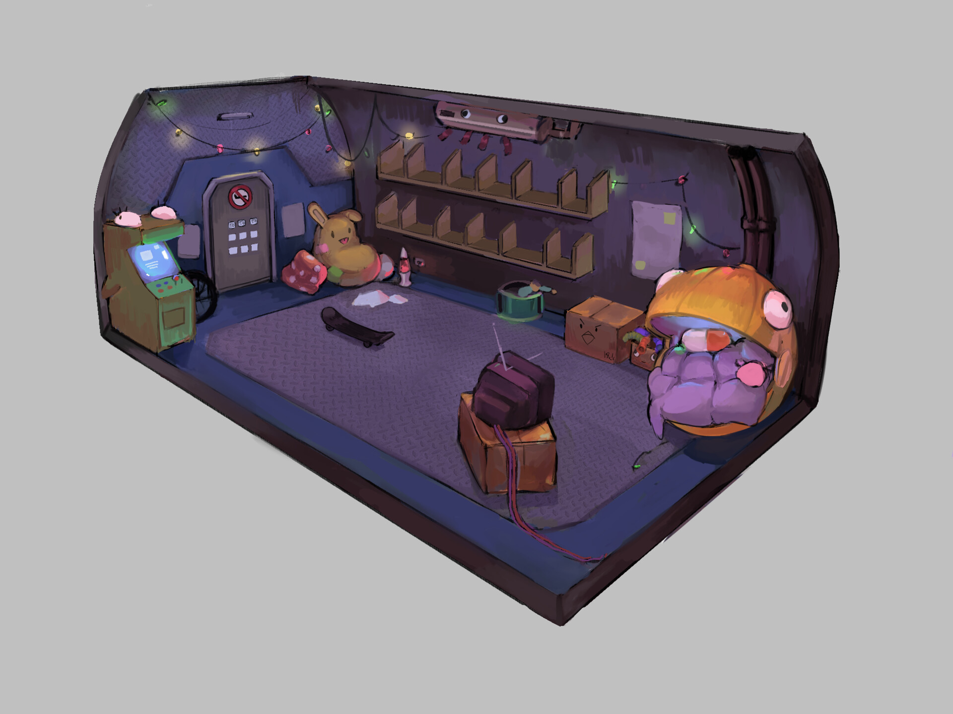 ArtStation - Robot room