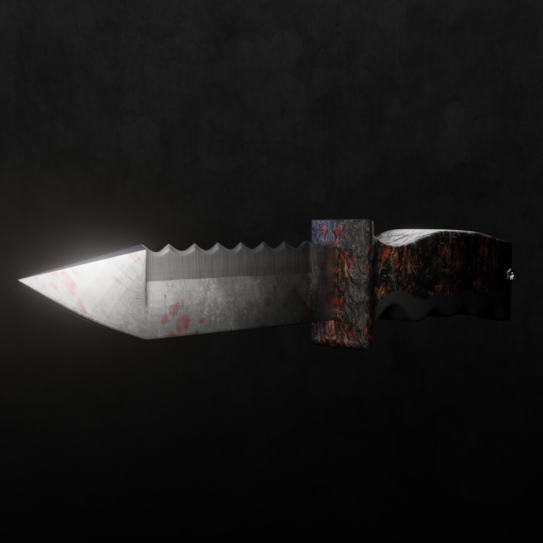 ArtStation - Custom Knife Model
