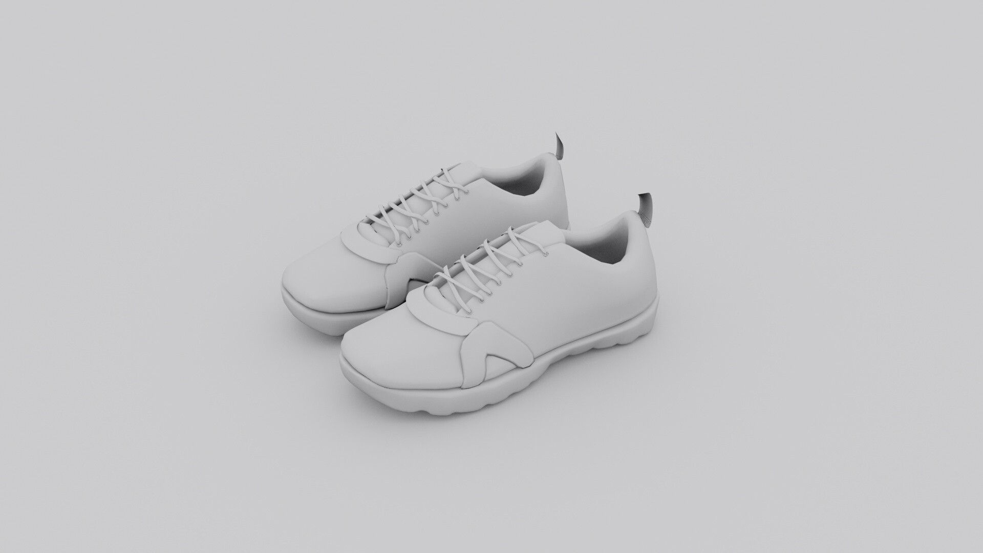 ArtStation - 3D Shoe Model# Modeling# Lighting