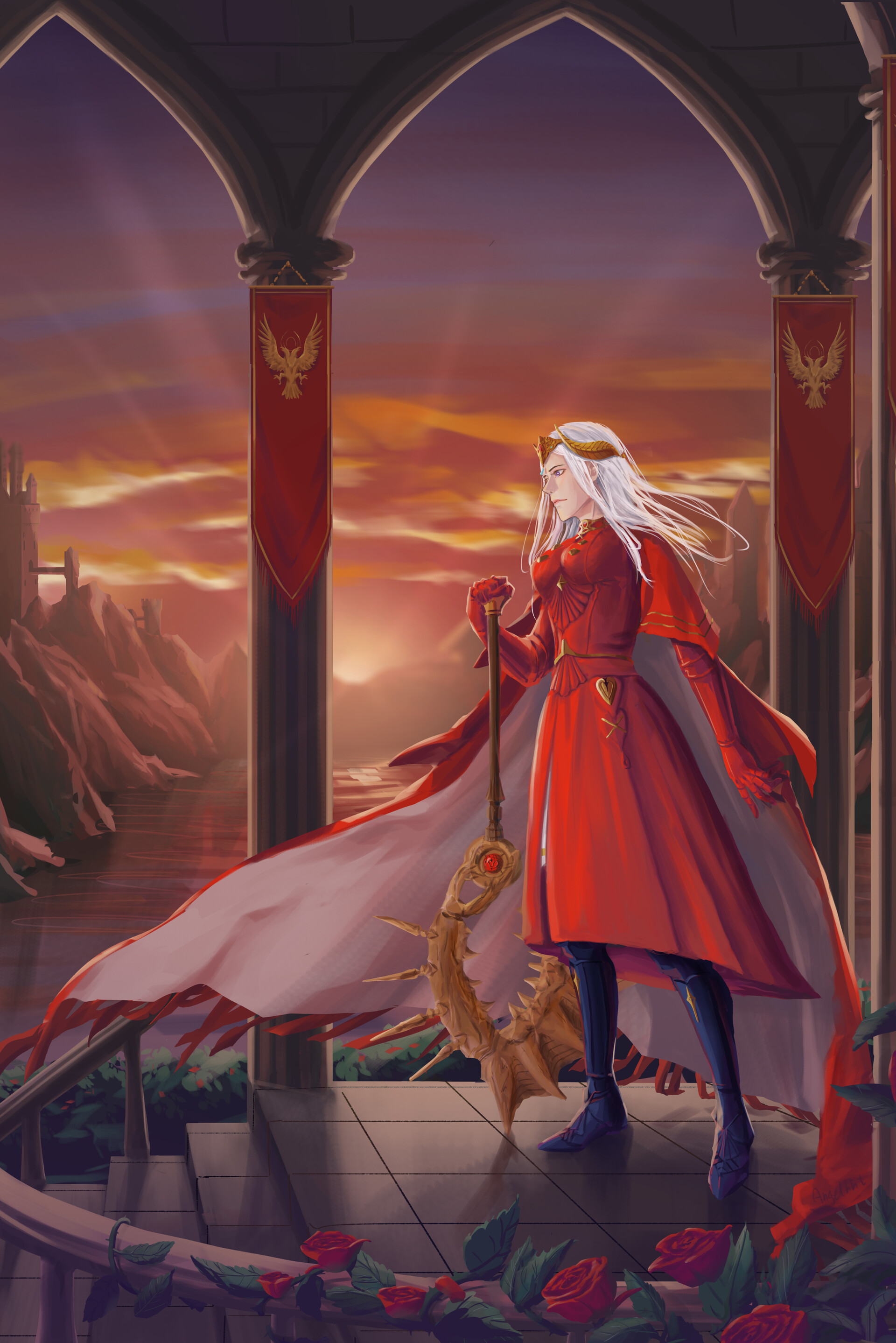 ArtStation - Flame Emperor