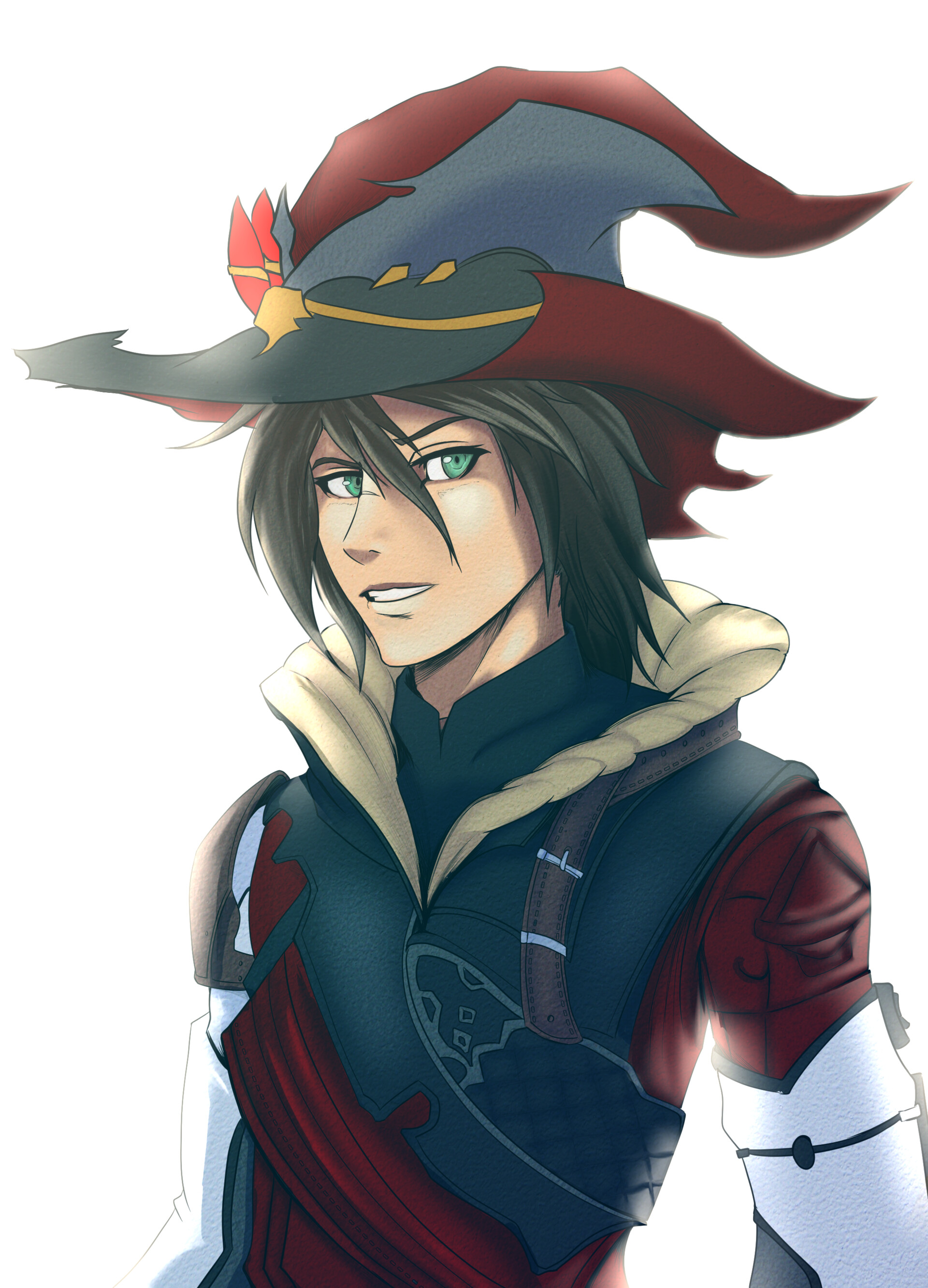 ArtStation - Character Art: Red Mage