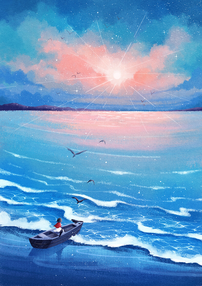 ArtStation - Sunset Lullaby