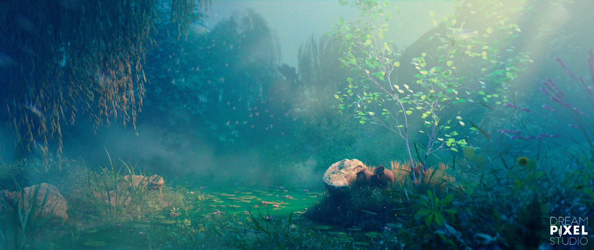 ArtStation - The lake