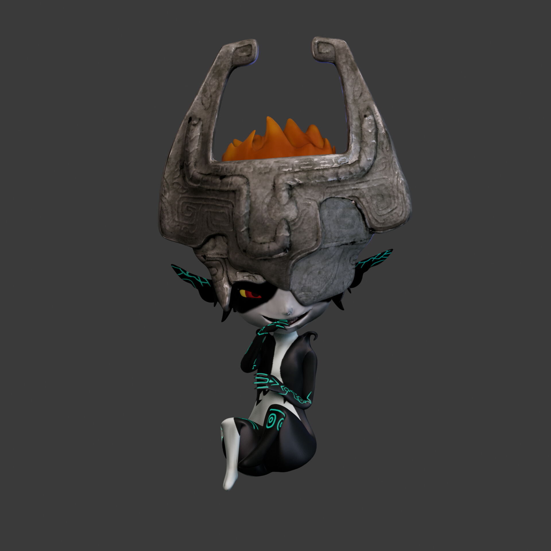 Hanne Yperman - Midna sculpt - Zelda: Twilight Princess