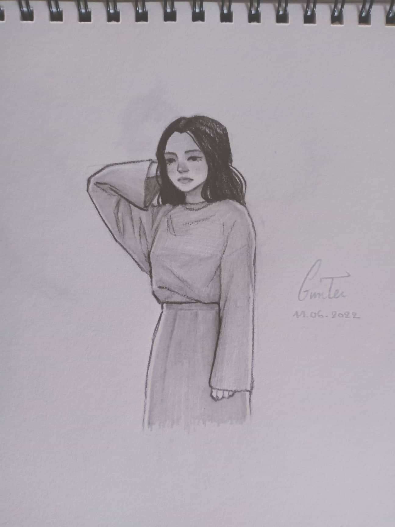 ArtStation - Girl Sketch