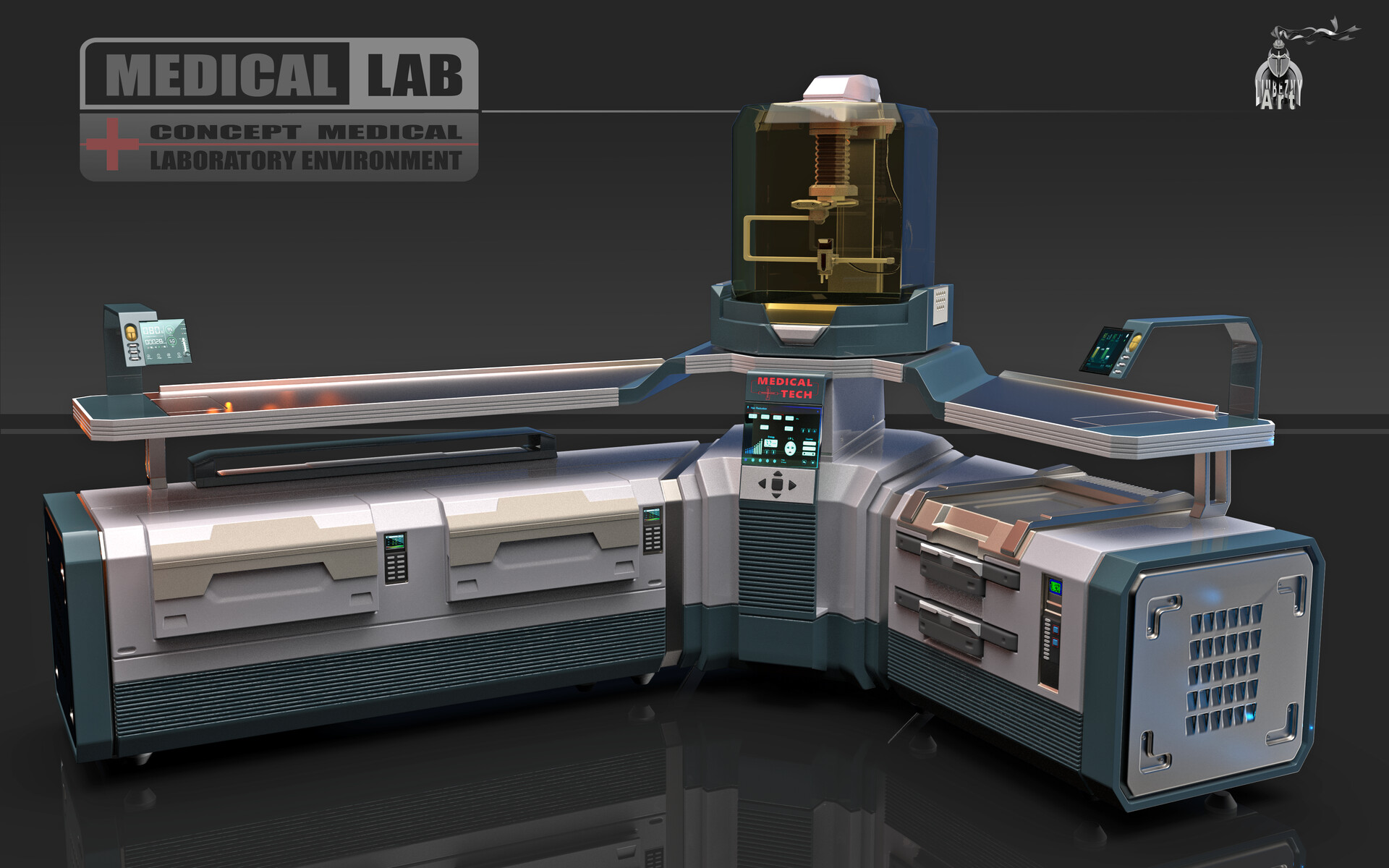 ArtStation - Laboratory multicomplex