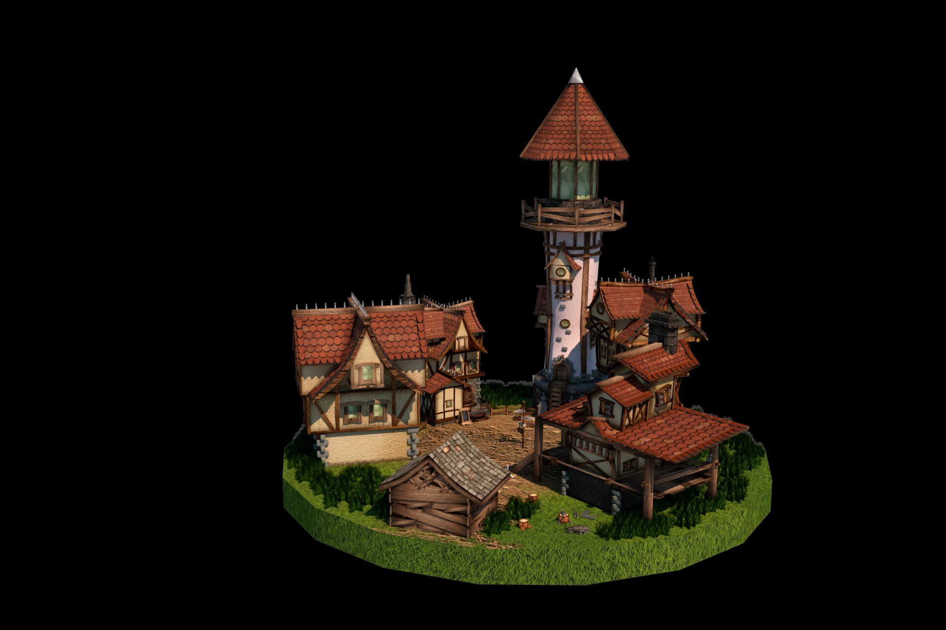 ArtStation - Medieval Enviroment