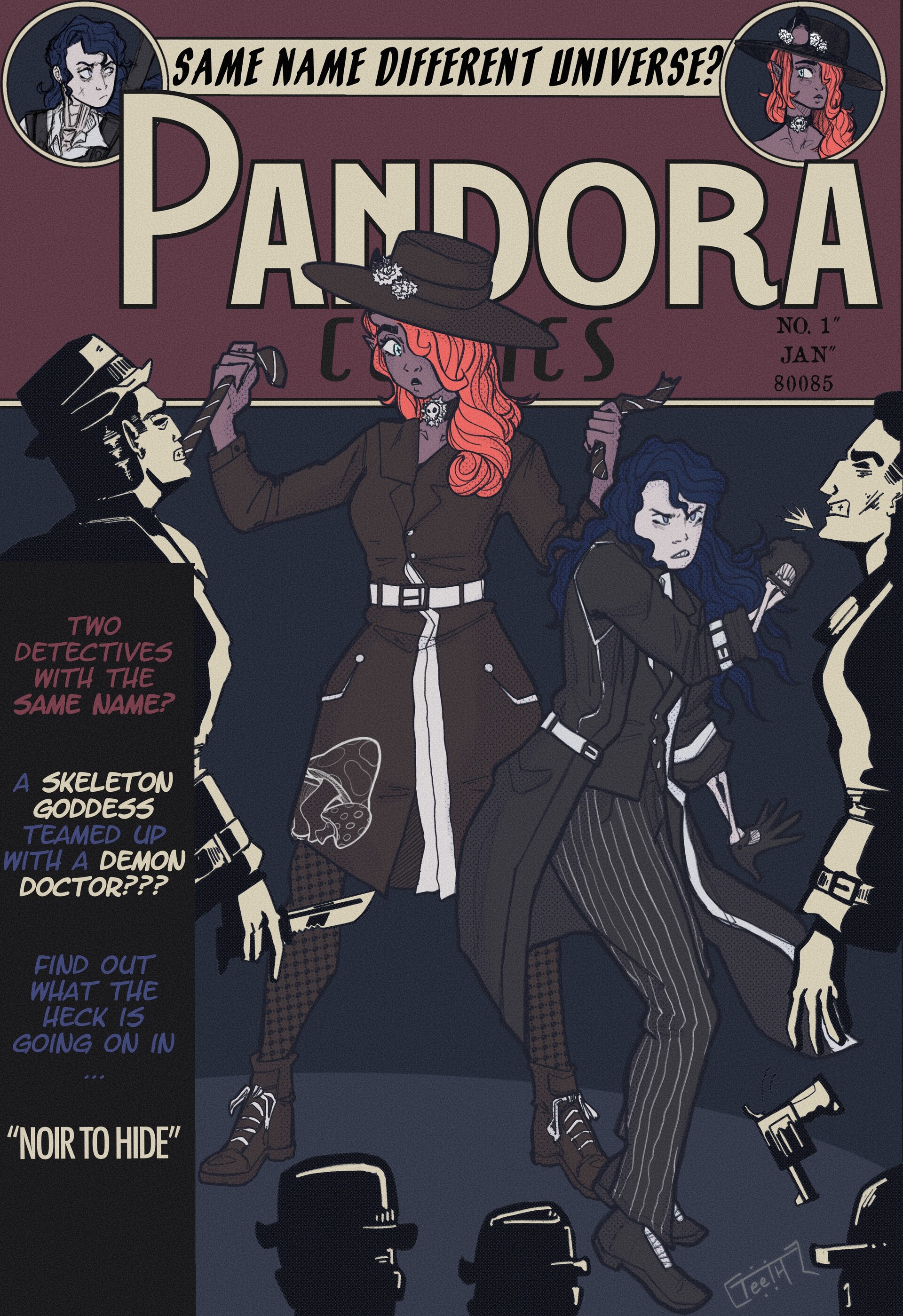 ArtStation - Pandora Comic Cover