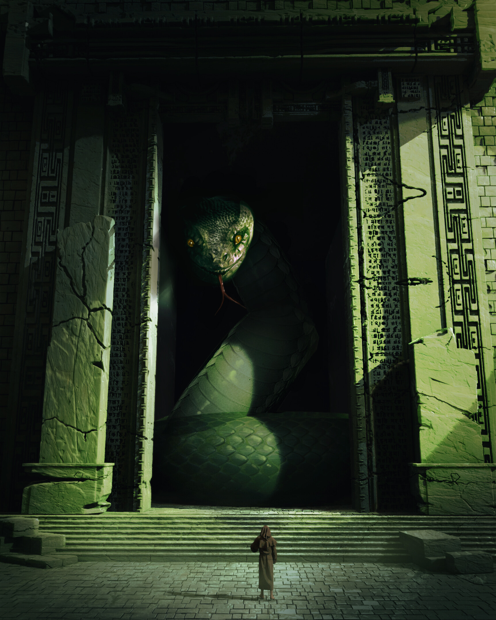 ArtStation - Tomb of the Basilisk