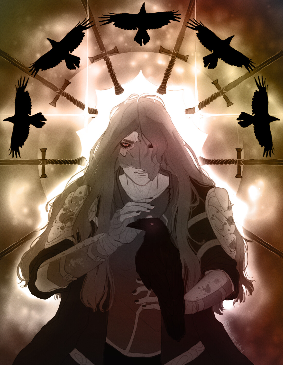 ArtStation - Lady of the Raven