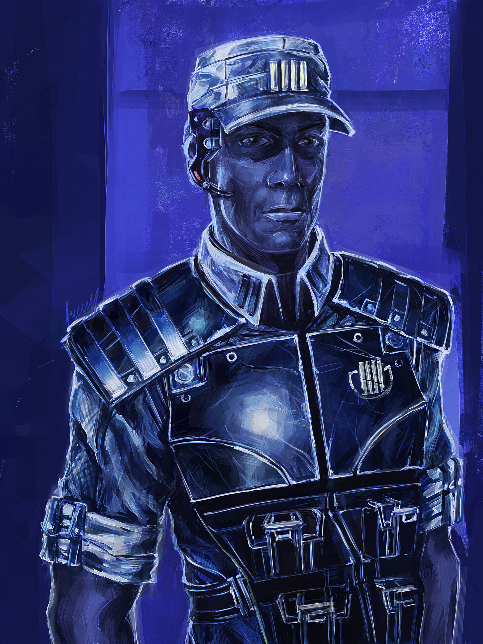 ArtStation - Captain Anderson Fan Art