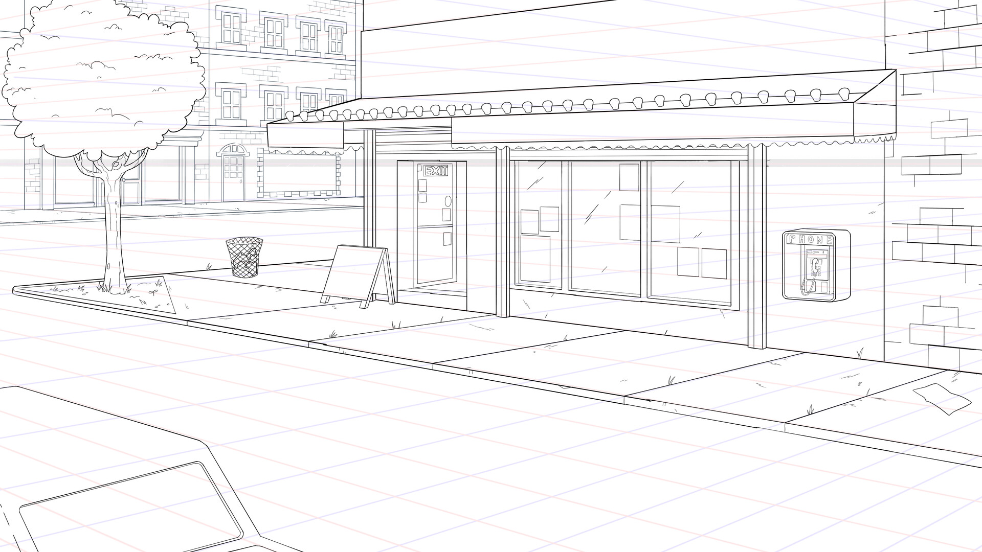 Corner store concept work by Sammi Halligan — ProUser.Me