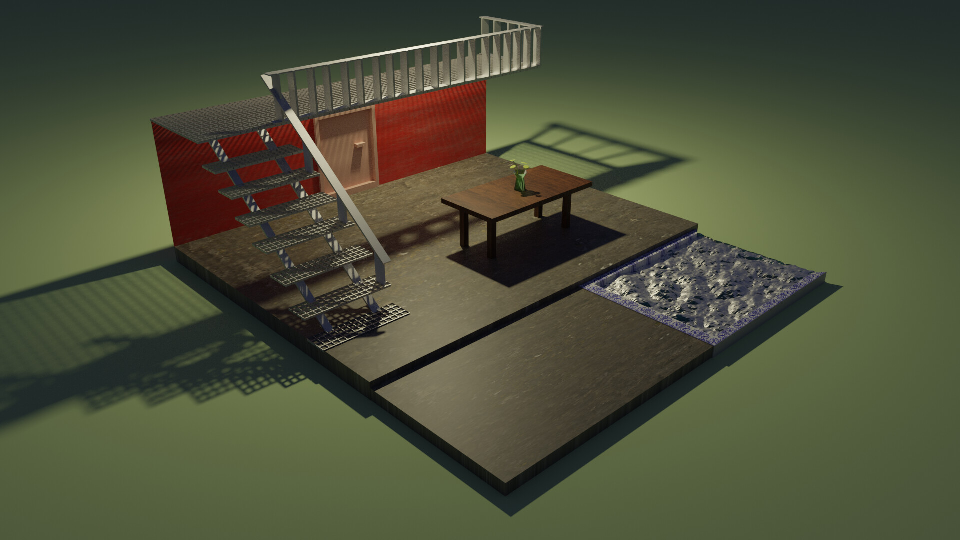 ArtStation - 3D-Terrace