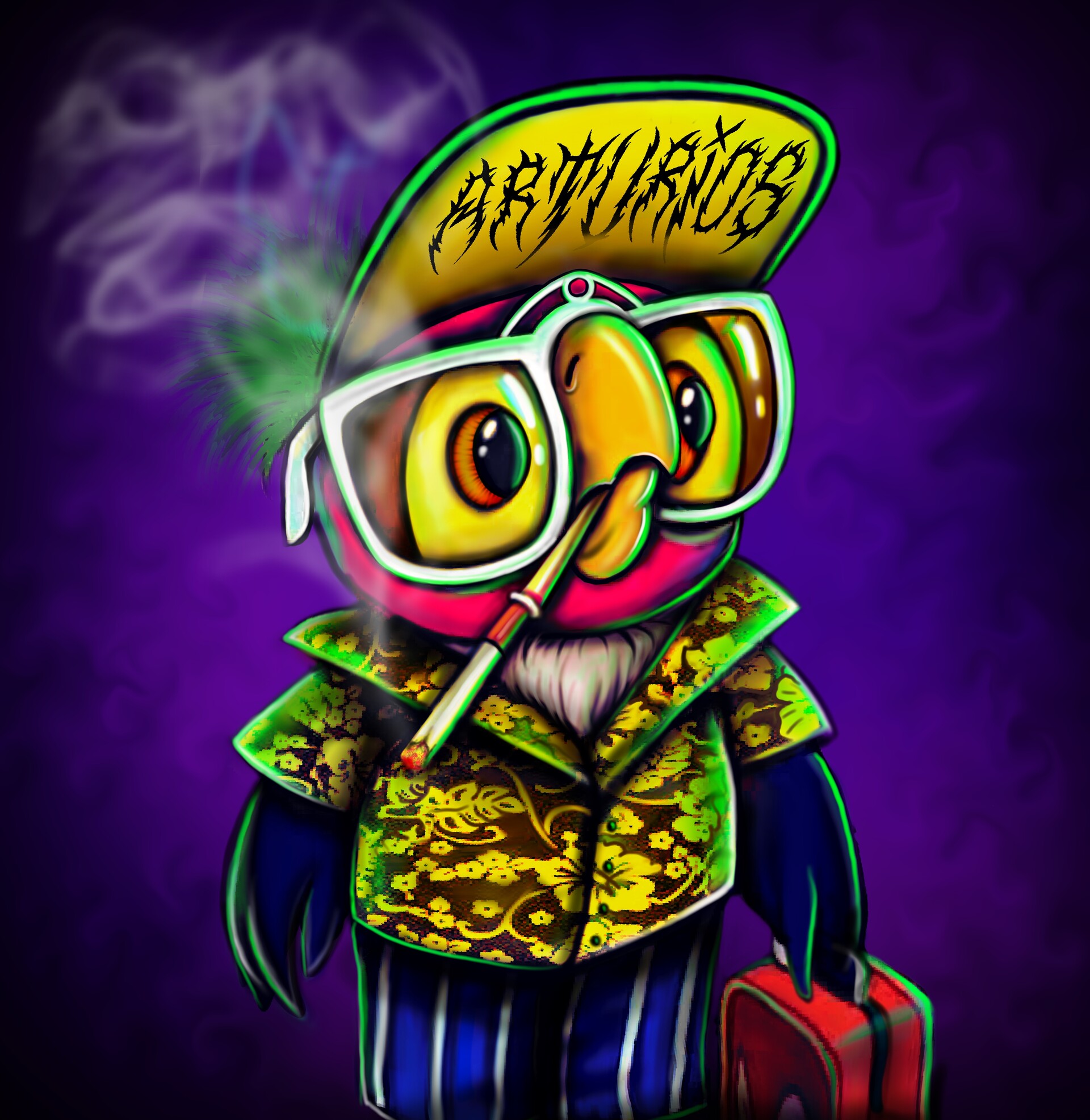 ArtStation - Parrot Kesha