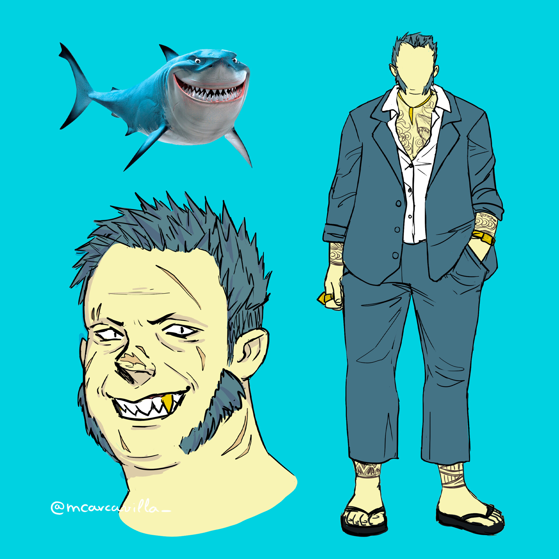 Maria Eduarda Carcavilla - Procurando Nemo Redesign