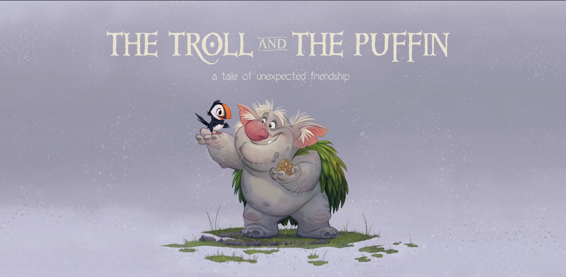 ArtStation - The Troll and the Puffin